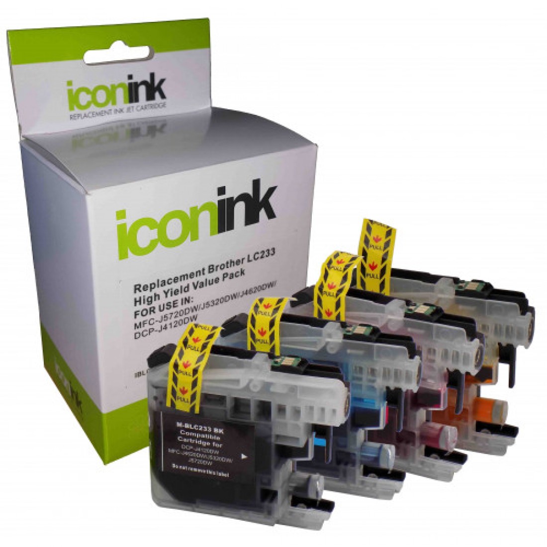 Brother LC233/LC231 Ink Cartridge Value Pack